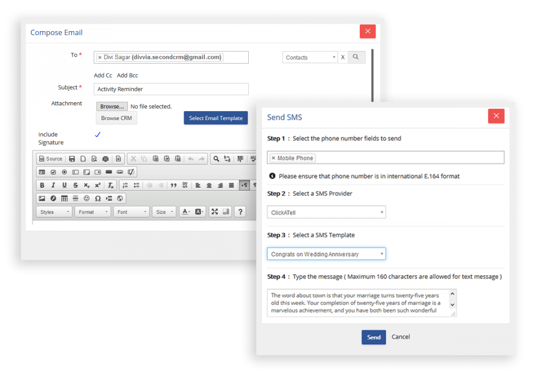 Manage All Customer Communication From One System | Second CRM