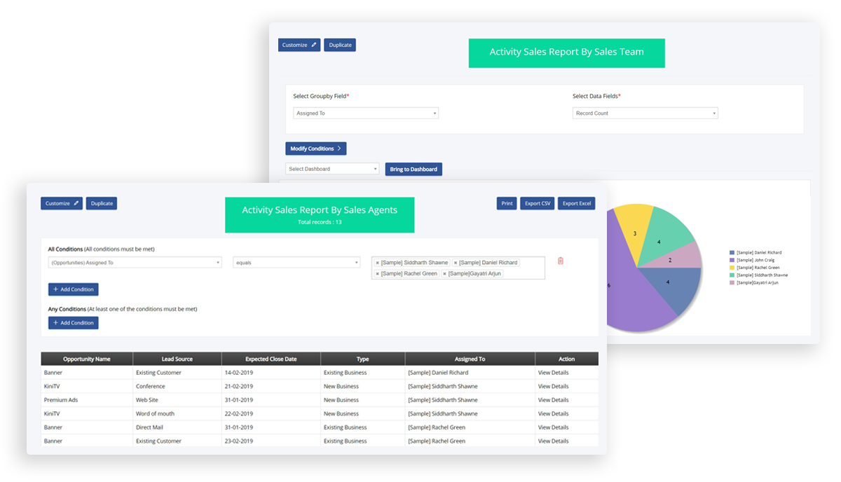 Sales Agent Management System (SAMS) | Second CRM