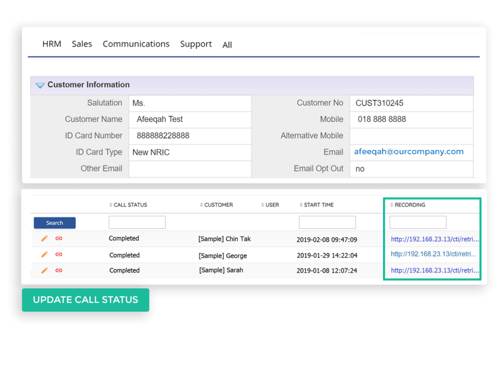 Call Center Management Software | Second CRM