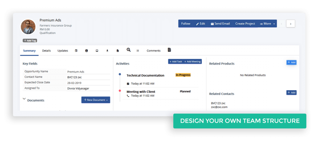 CRM Software For Sales Team Management L Second CRM